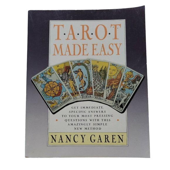 Other | Tarot Made Easy Book Nancy Garen A Fireside Book 1989 | Poshmark